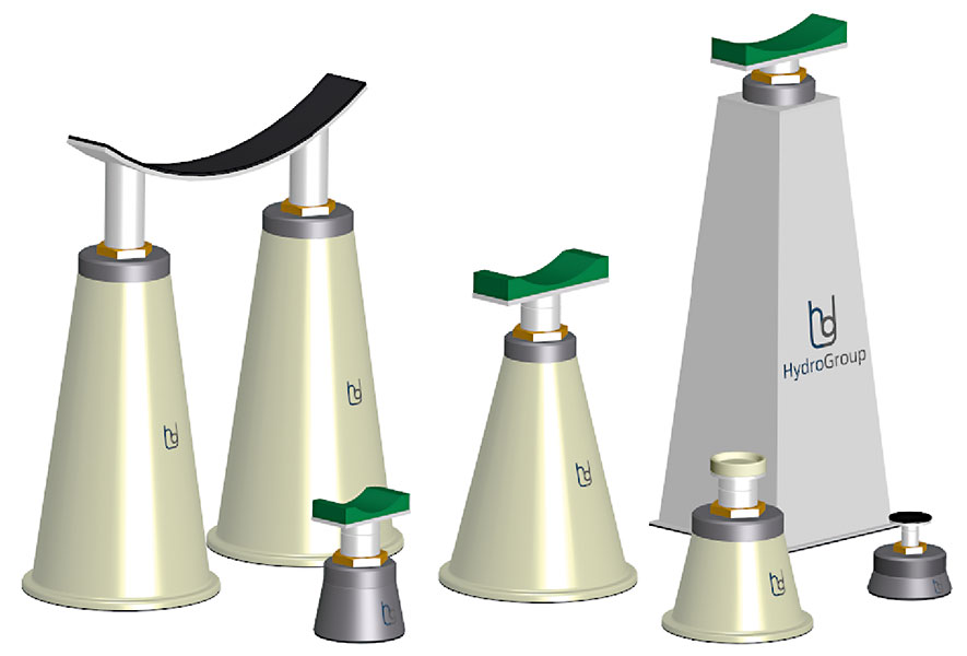 pipe supports from the HydroGroup