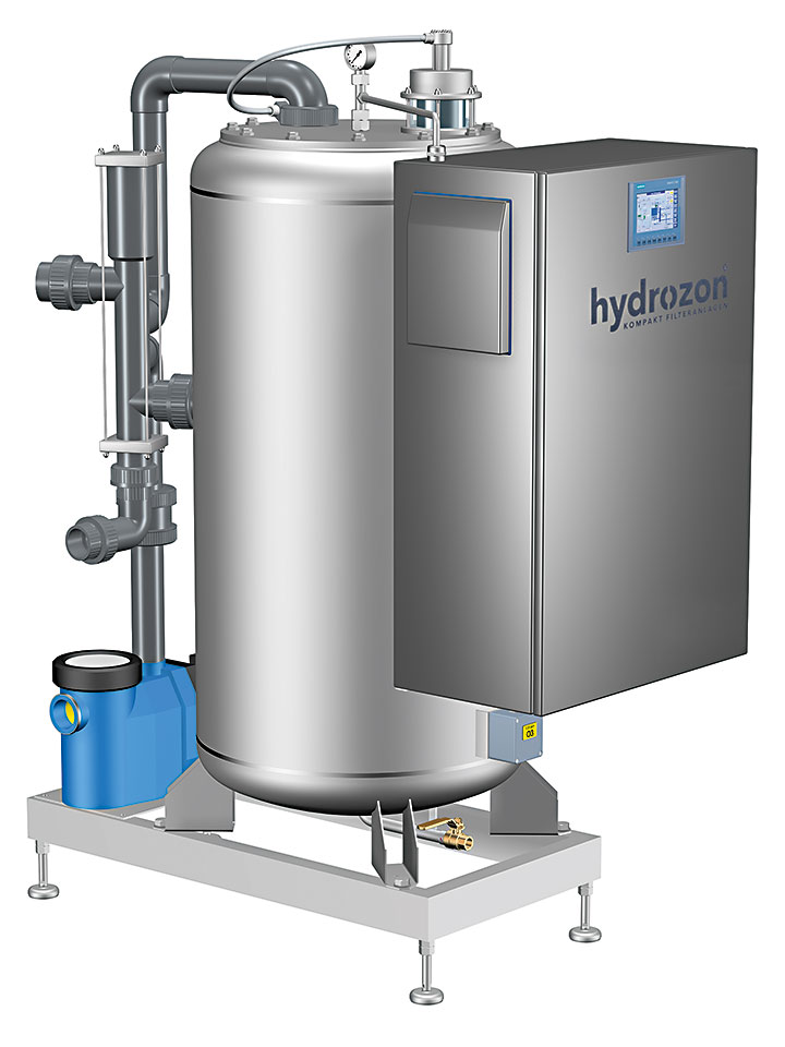 Compact filter systems made by HydroGroup